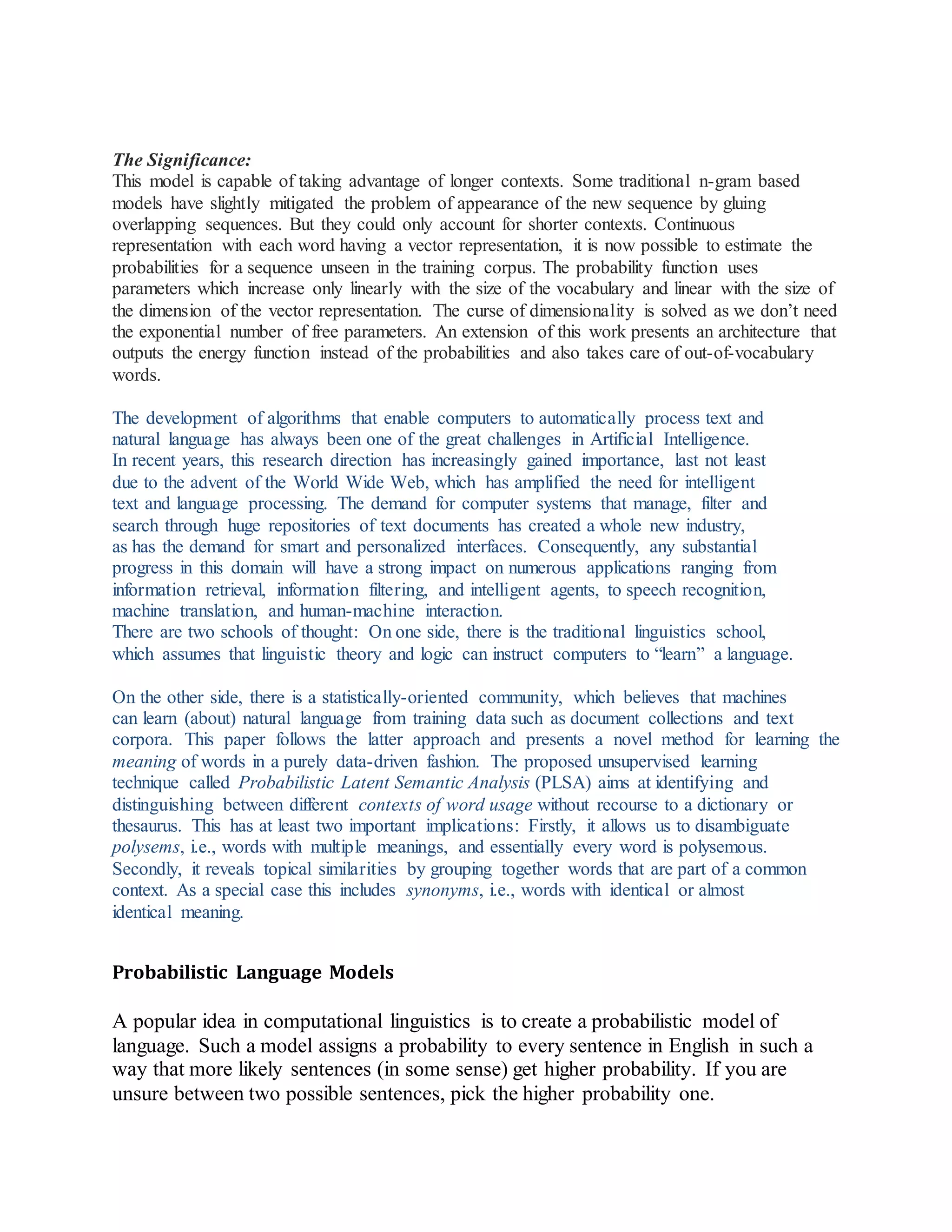 A neural probabilistic language model | DOCX