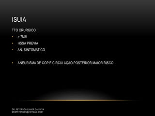 Aneurisma cerebral | PPTX