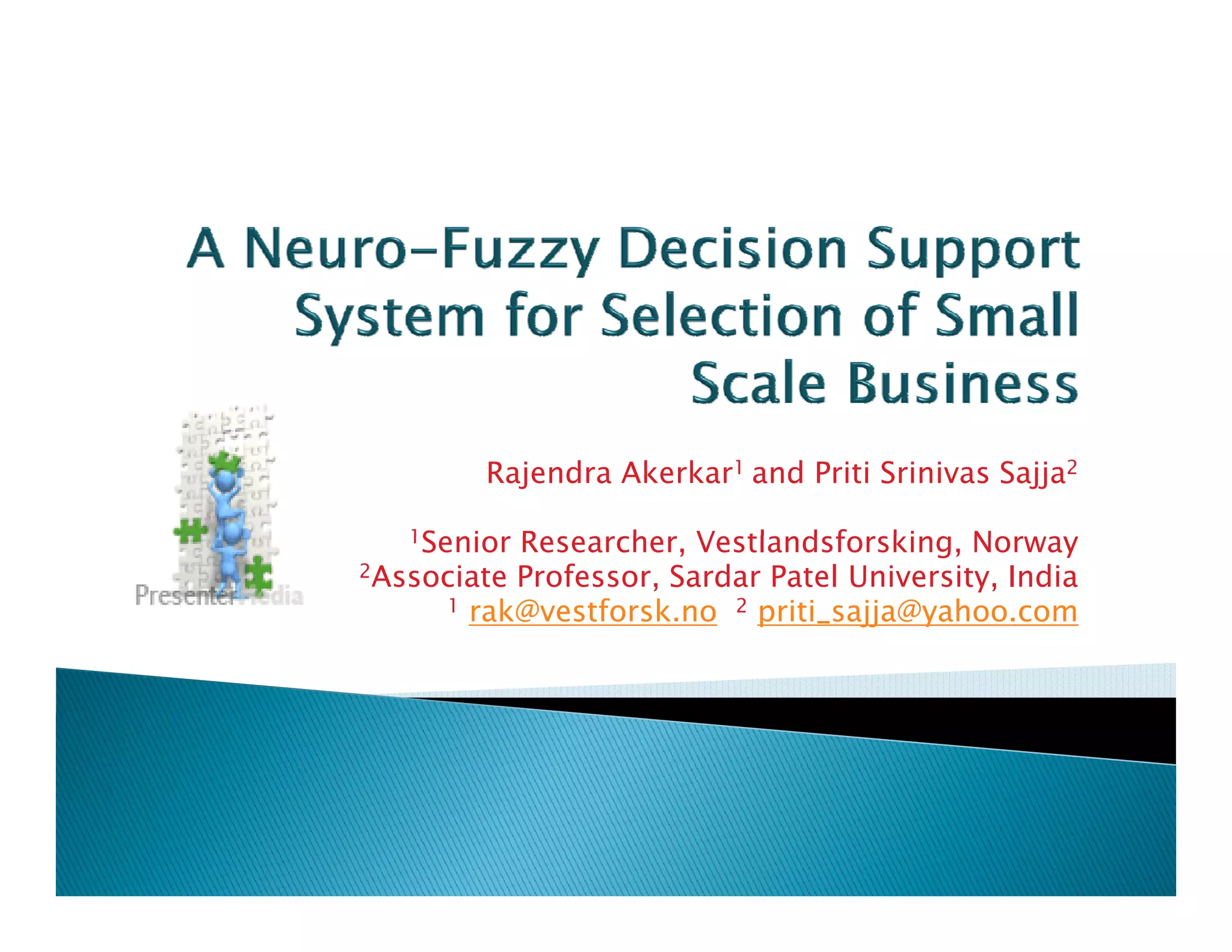 A neuro fuzzy decision support system | PDF