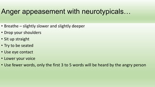 A neurobiological approach to anger management | PPTX