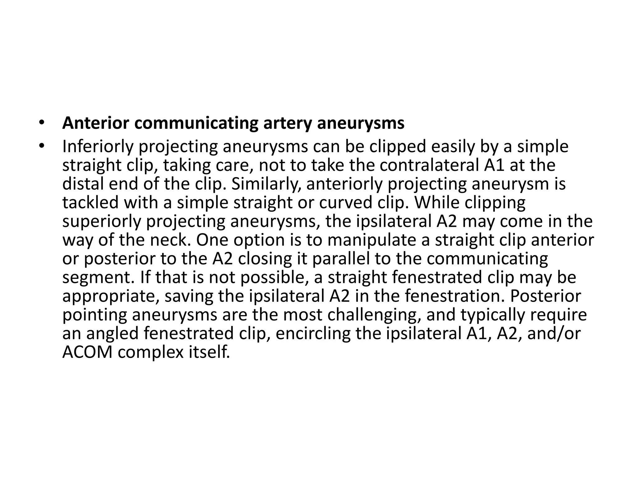 Aneursym Clips.pptx