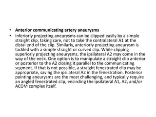 Aneursym Clips.pptx