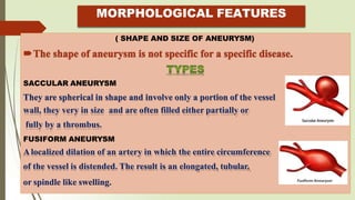 Aneurysmclassification-aortic aneurysm.pptx | Heart and Cardiovascular ...