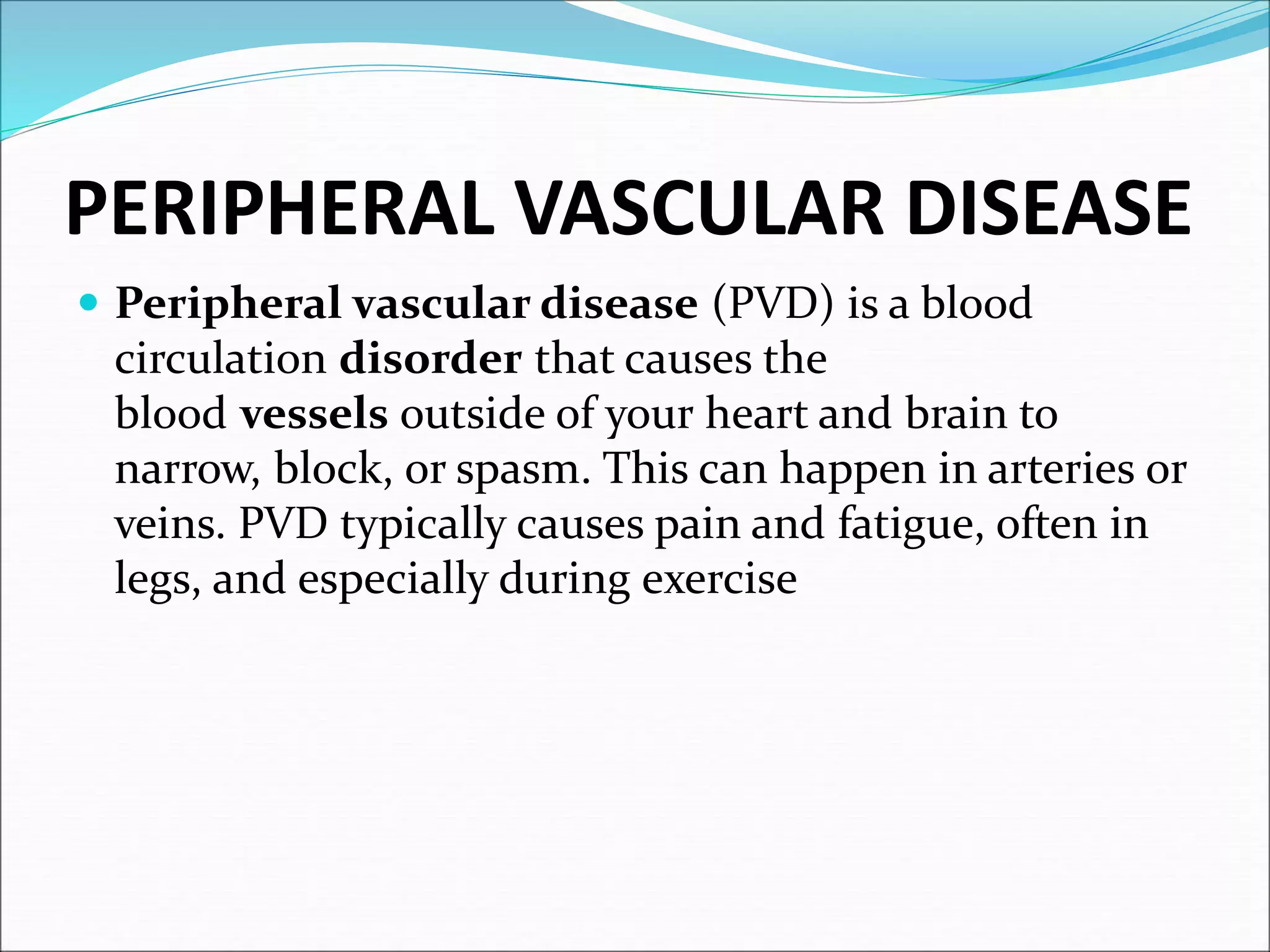 Aneurism and peripherial vascular disease | PDF