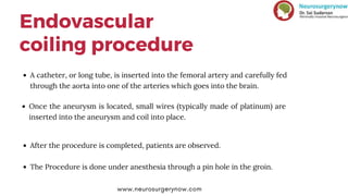 Aneurysm coiling | PDF