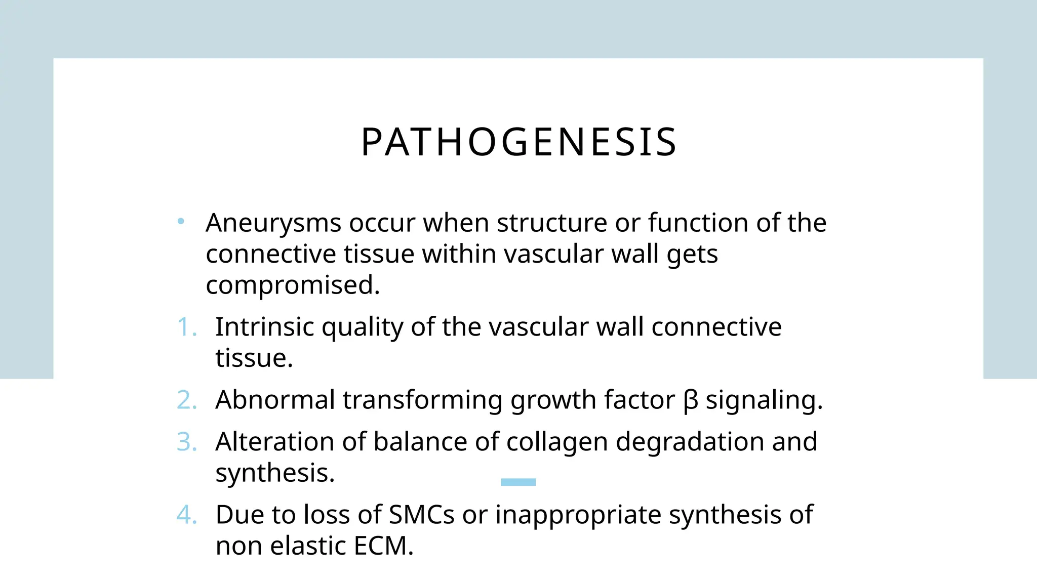 Aneurysms power point presentation_pathology | PPTX