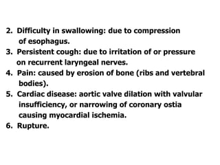 Aneurysms & dissection 7 | PPT