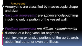Aneurysms lect 4 | PPT