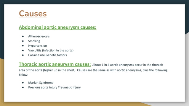 Aneurysms of the aorta and peripheral arteries..pptx