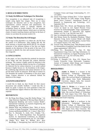 An evaluation approach for detection of contours with 4 d images a ...