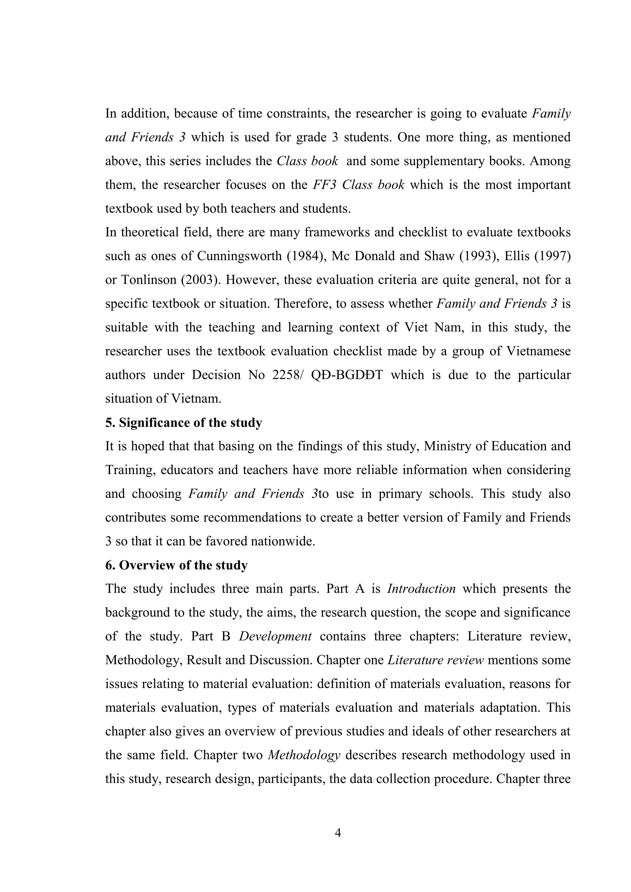 An evaluation of “Family and Friends 3”, an English textbook used for ...