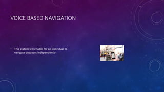 An event driven campus navigation system on andriod121 | PPTX