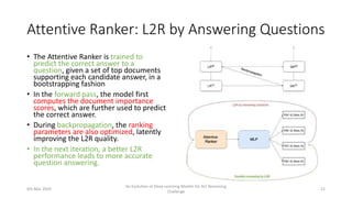 An Evolution of Deep Learning Models for AI2 Reasoning Challenge | PPT