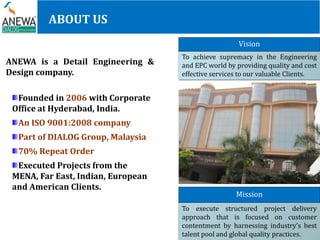 Anewa Corporate Presentation | PDF | Civil Engineering Industry ...