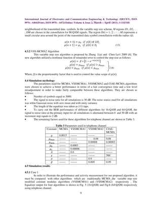A new adaptive step size mcma blind equalizer algorithm based on absoulate erroe | PDF
