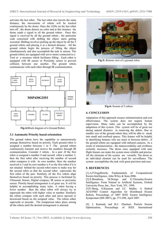 A new approach for an intelligent swarm robotic system | PDF