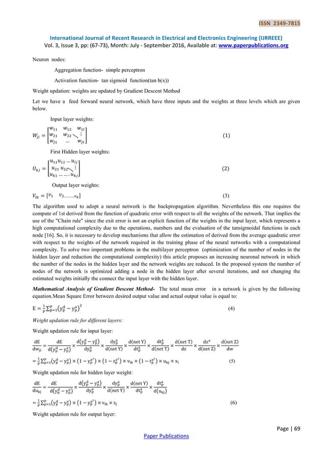 A new approach for Reducing Noise in ECG signal employing Gradient Descent Method by Artificial ...