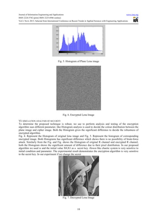 A new approach of colour image encryption based on henon like chaotic map | PDF