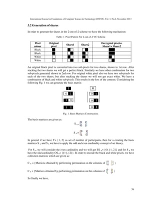 A new approach to analyze visual secret sharing schemes for biometric ...
