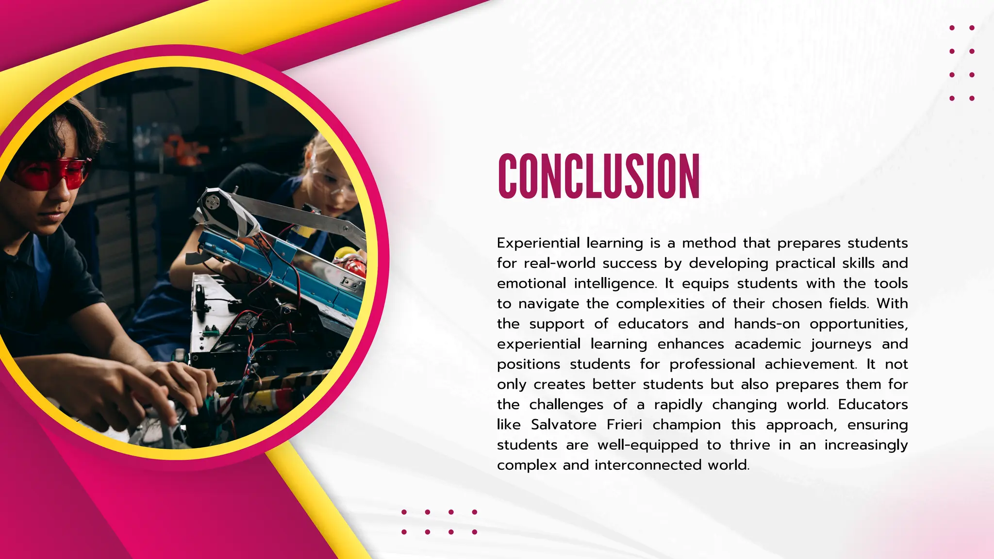 Transforming Education: The Legacy of Salvatore Frieri’s Learning Model ...