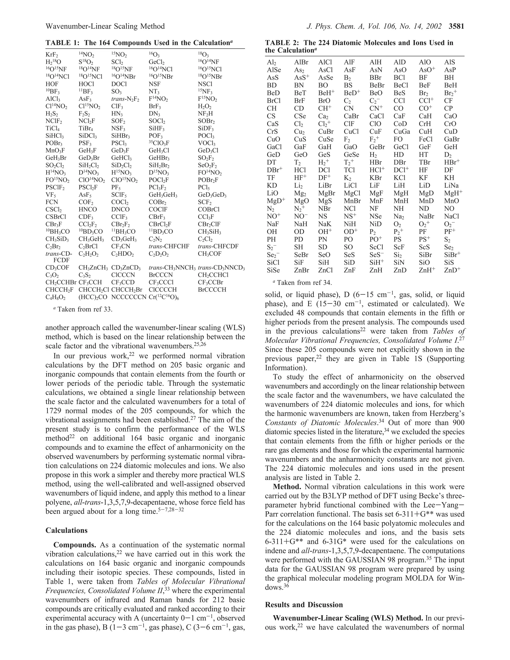 A new approach to vibrational analysis of large molecules by density ...