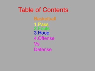 Basketball by Smith J. | PPT