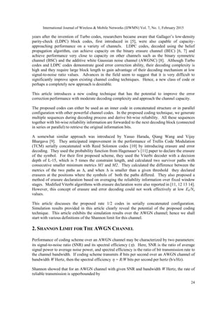 A new channel coding technique to approach the channel capacity | PDF | Computer Networking ...