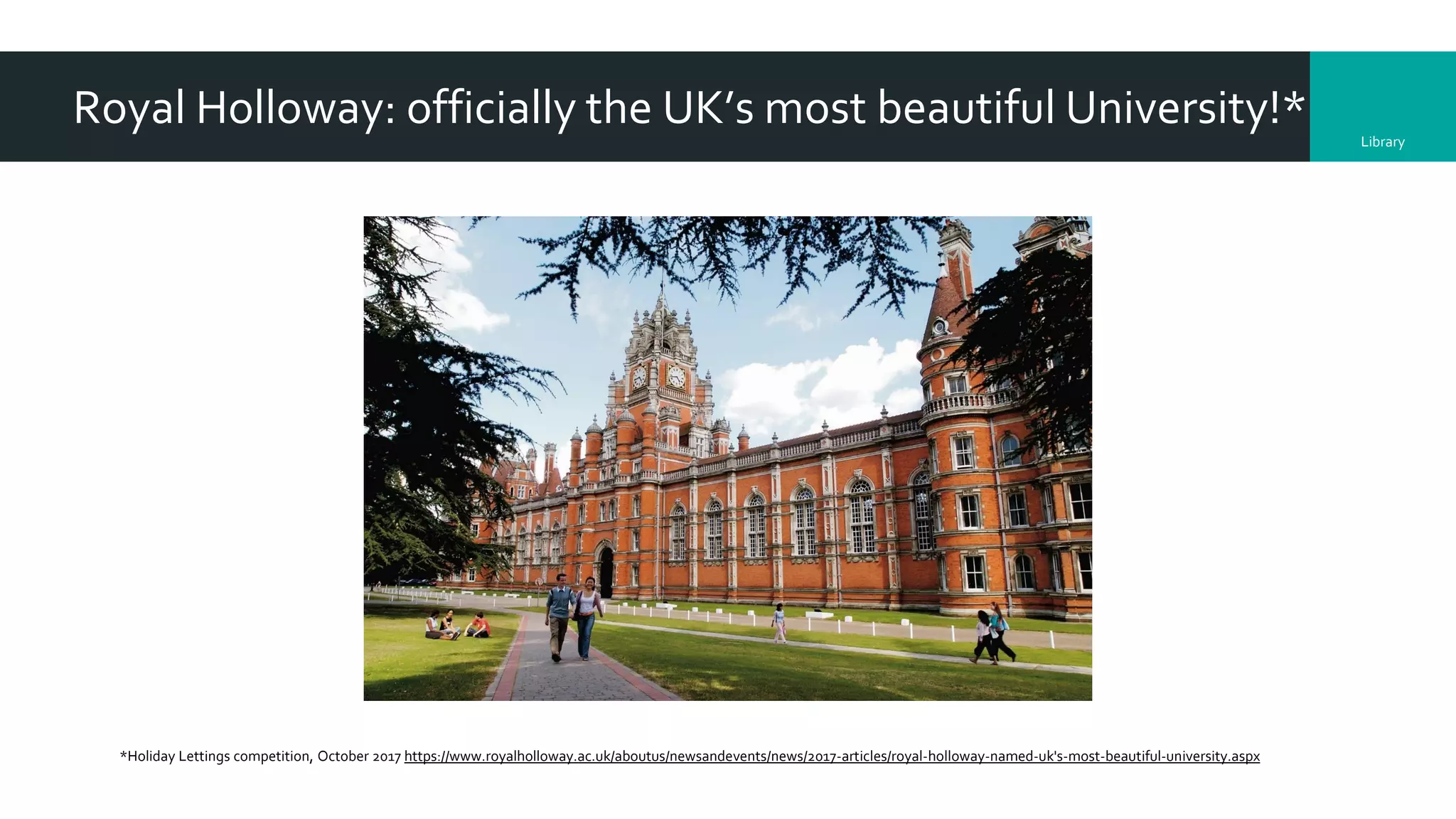 Emma Burnett and Helen Rimmer: A new chapter at Royal Holloway | PDF