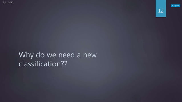 A new classification system for all ceramic and ceramic like ...