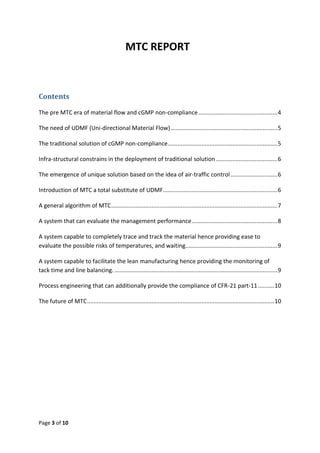 Material Traffic Control | PDF
