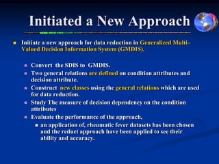 A new data reduction approach | PDF