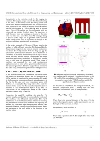 A new design method for low speed torus type afpm | PDF