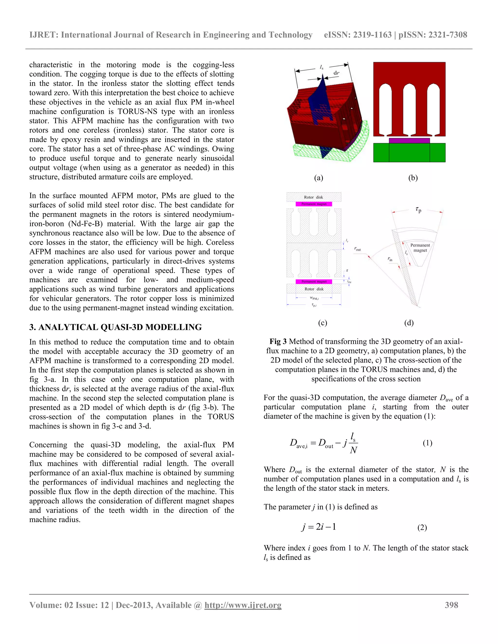 A new design method for low speed torus type afpm machine for hev ...