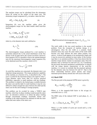 A new design method for low speed torus type afpm machine for hev ...