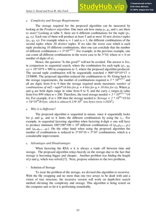 A New Deterministic RSA-Factoring Algorithm | PDF