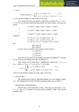 A New Deterministic RSA-Factoring Algorithm | PDF
