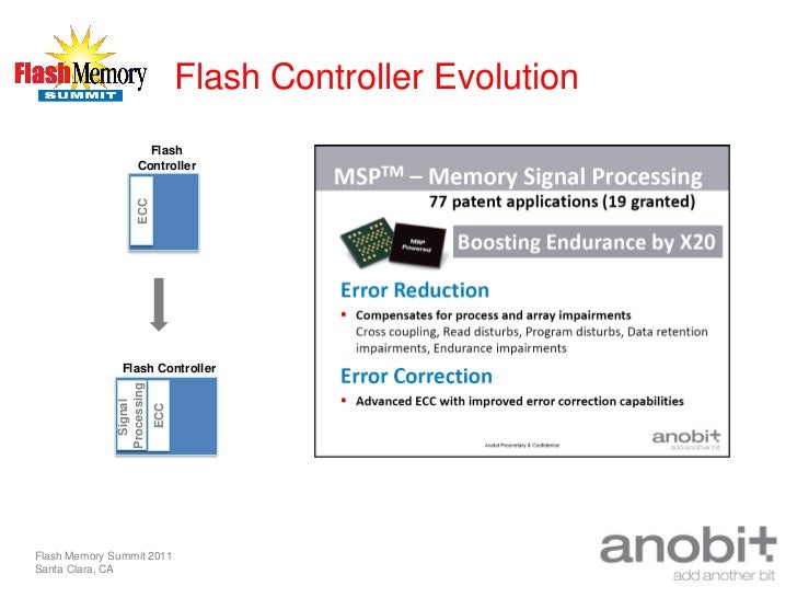 A new era in embedded flash memory, Anobit presentation fms 2011