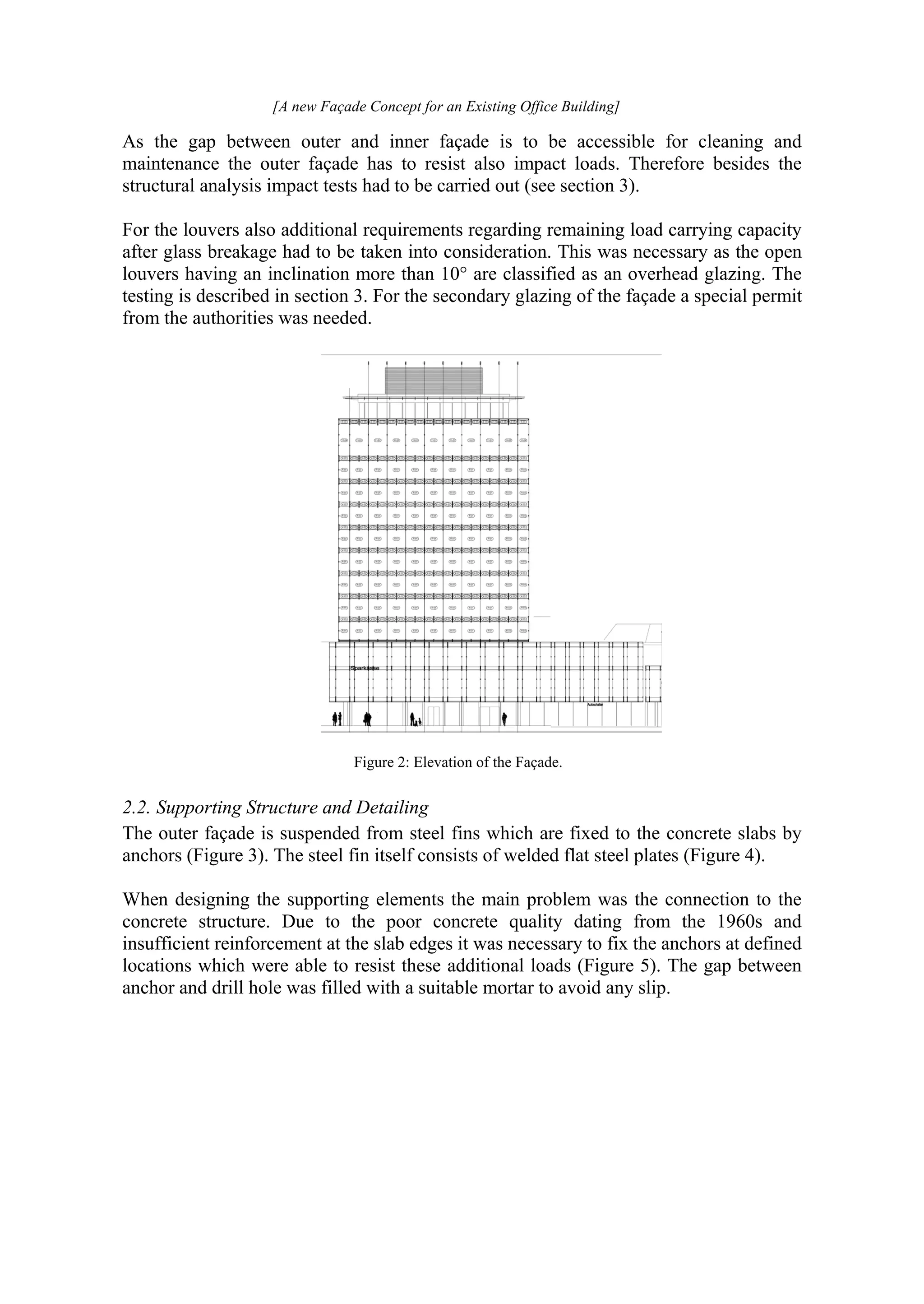 A new facade concept for an existing office building | PDF