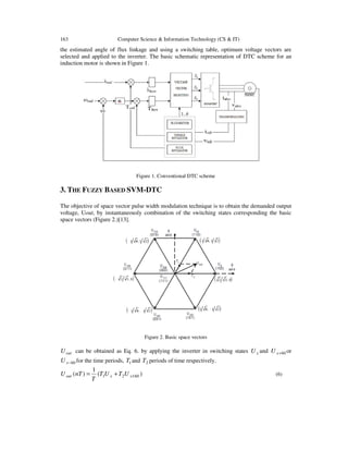 A NEW FUZZY LOGIC BASED SPACE VECTOR MODULATION APPROACH ON DIRECT TORQUE CONTROLLED INDUCTION ...