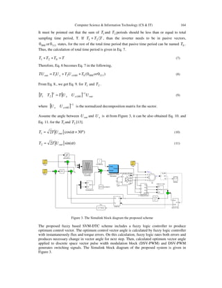 A NEW FUZZY LOGIC BASED SPACE VECTOR MODULATION APPROACH ON DIRECT TORQUE CONTROLLED INDUCTION ...