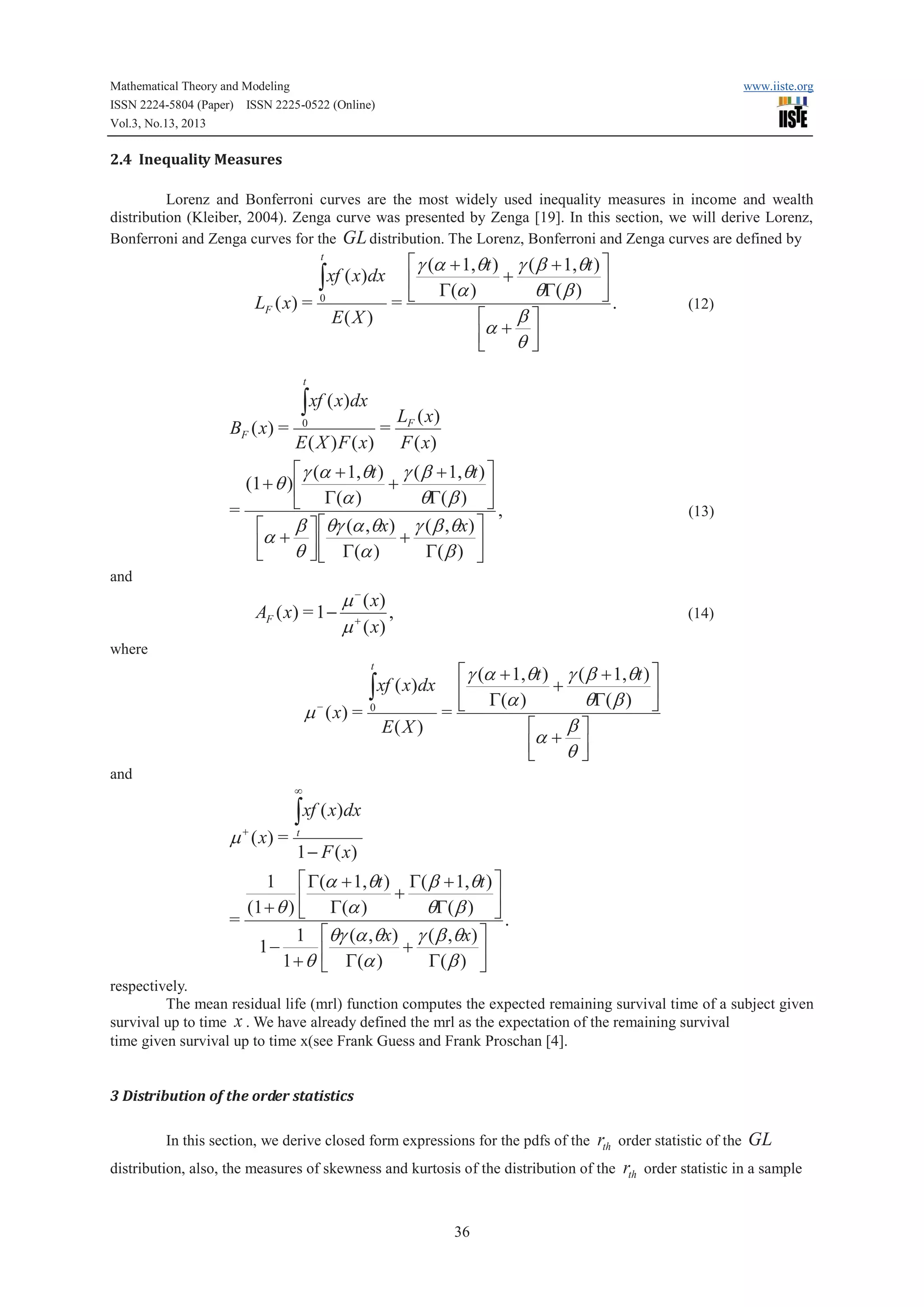 A New Generalized Lindley Distribution Pdf