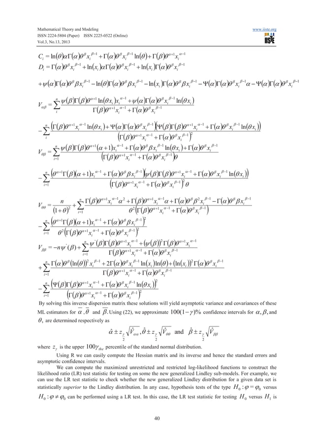 A New Generalized Lindley Distribution Pdf