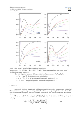 A new generalized lindley distribution | PDF | Physics | Science