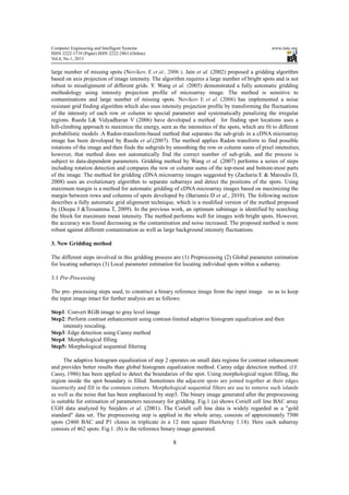 A new gridding technique for high density microarray | PDF