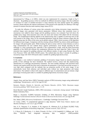 A new gridding technique for high density microarray | PDF