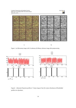 A new gridding technique for high density microarray | PDF