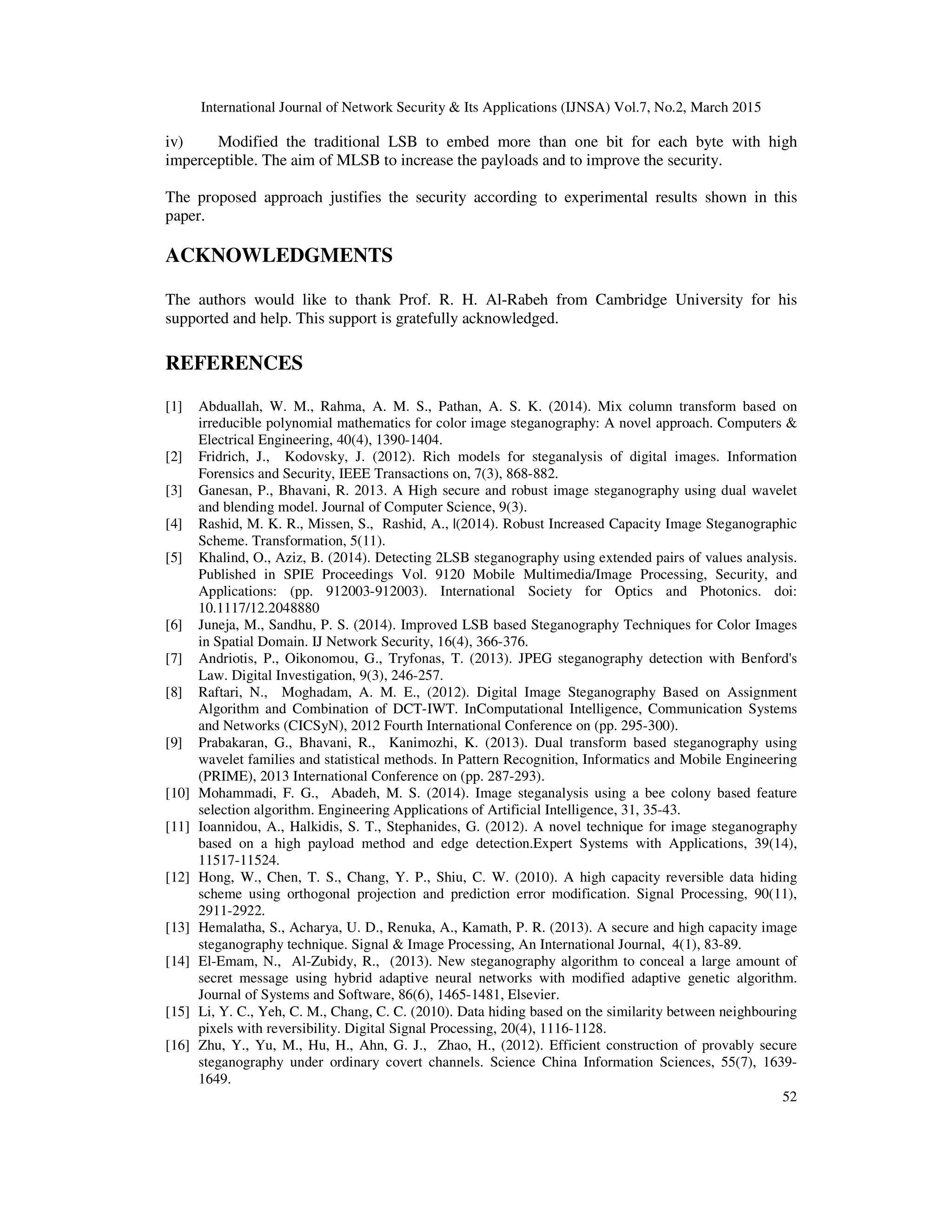 A New Image Steganography Algorithm Based Pdf
