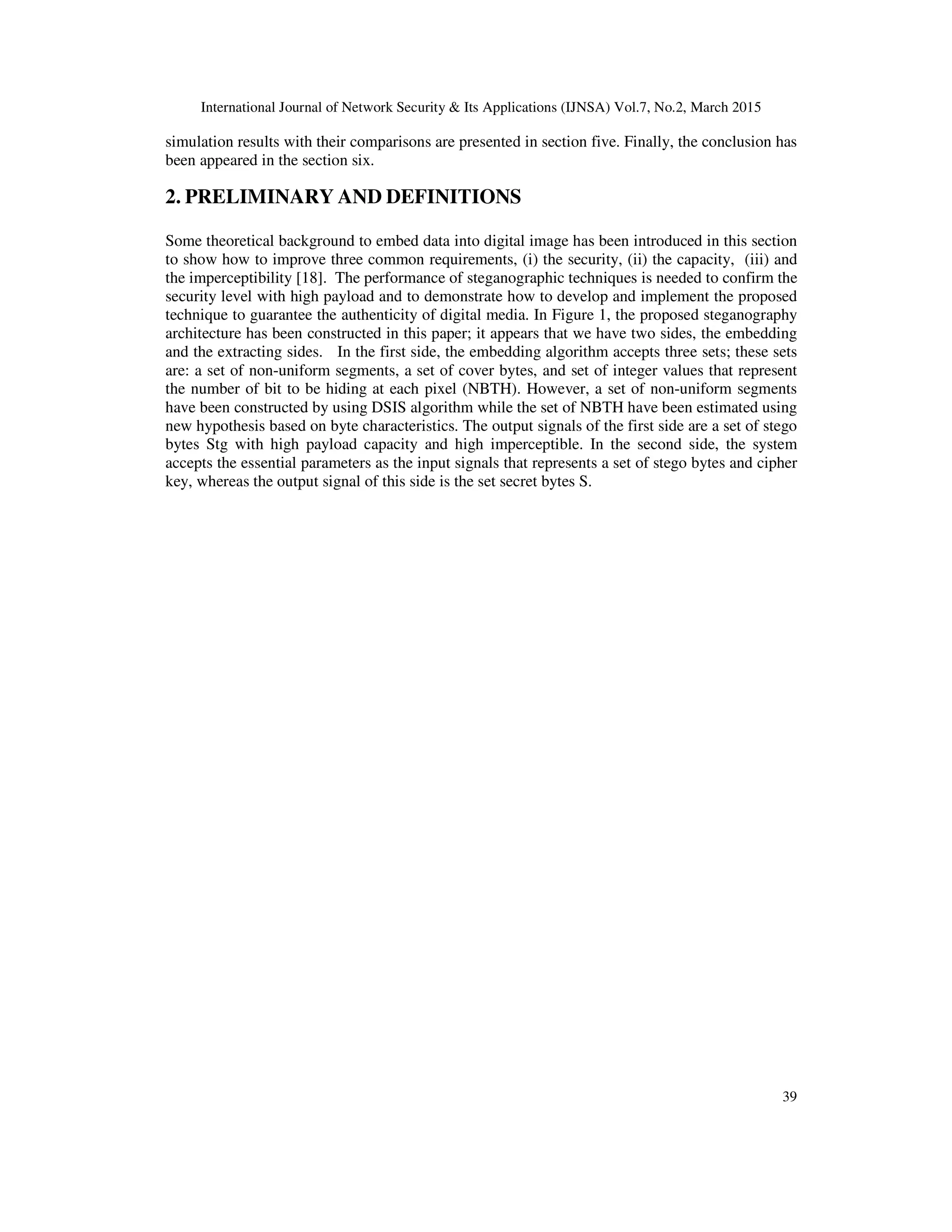 A new image steganography algorithm based | PDF