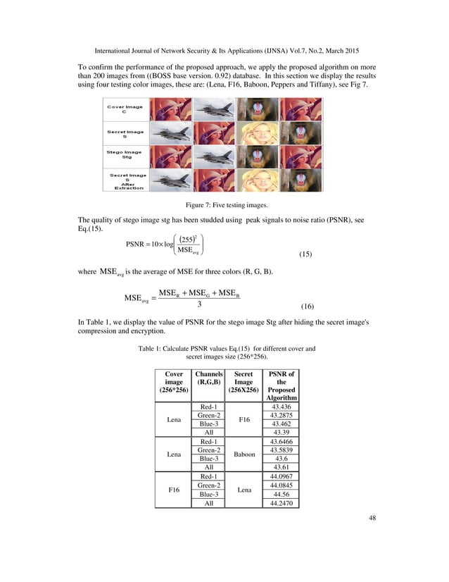 A new image steganography algorithm based | PDF