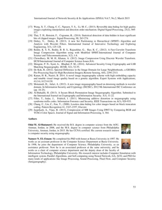 A new image steganography algorithm based | PDF